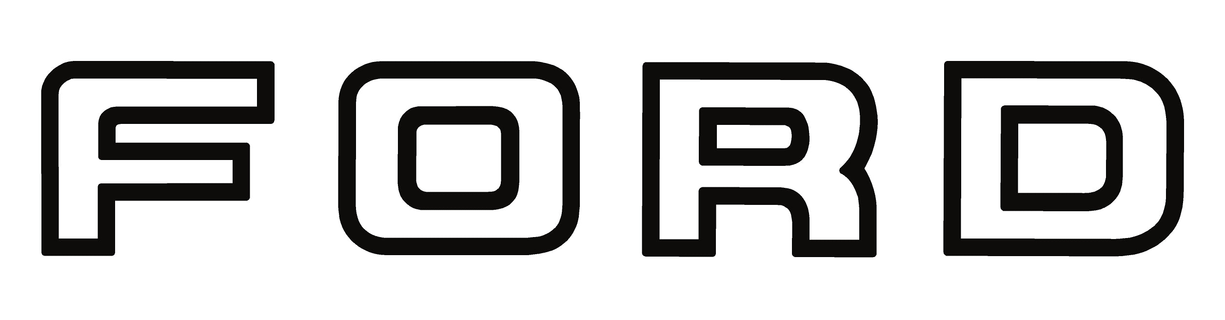 Ford Tailgate decal 1992-1995 #45 | Car Pretty Inc.