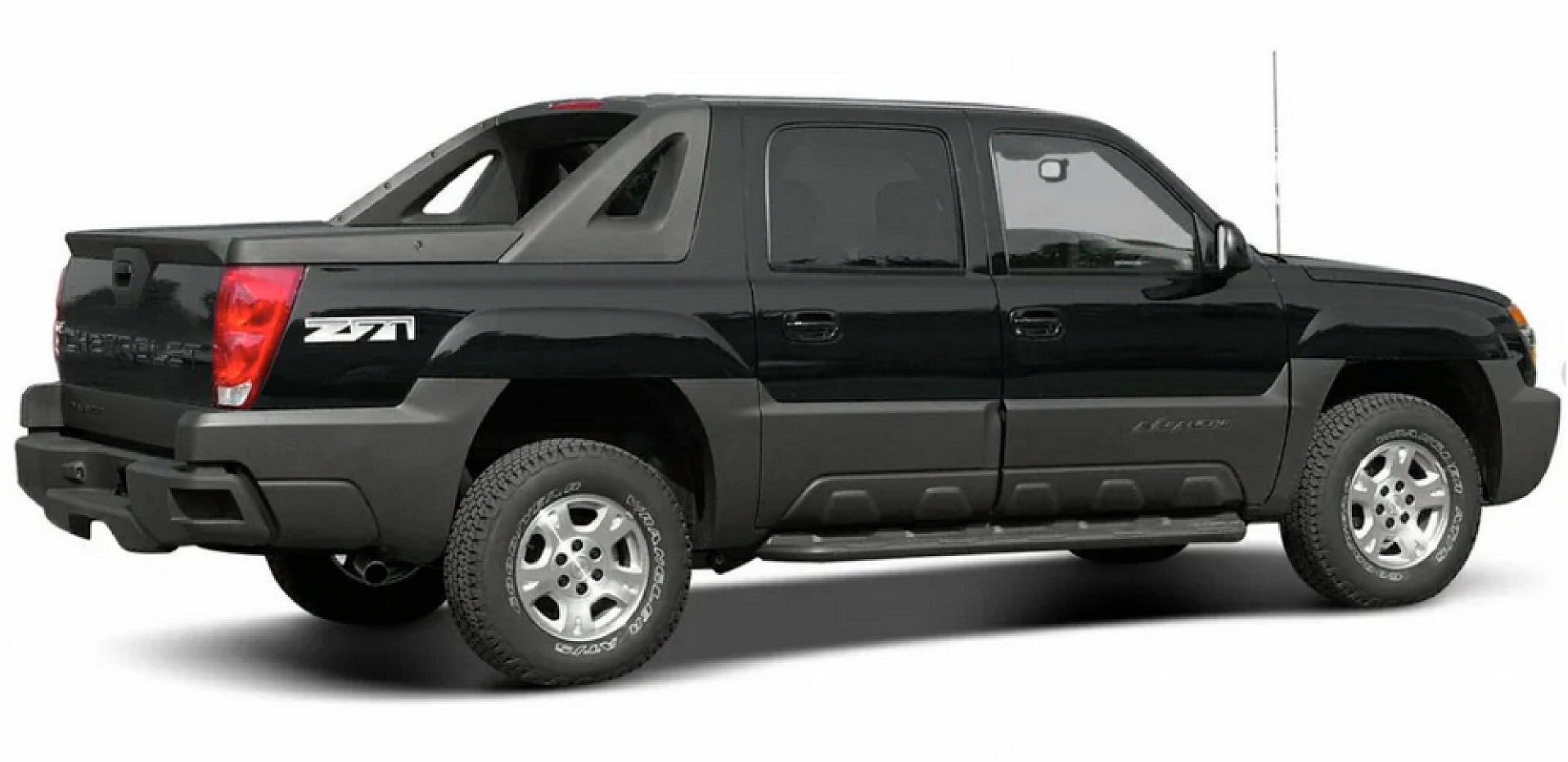 Z71 Chevy Avalanche box decals 2002-2006 #2641 | Car Pretty Inc.