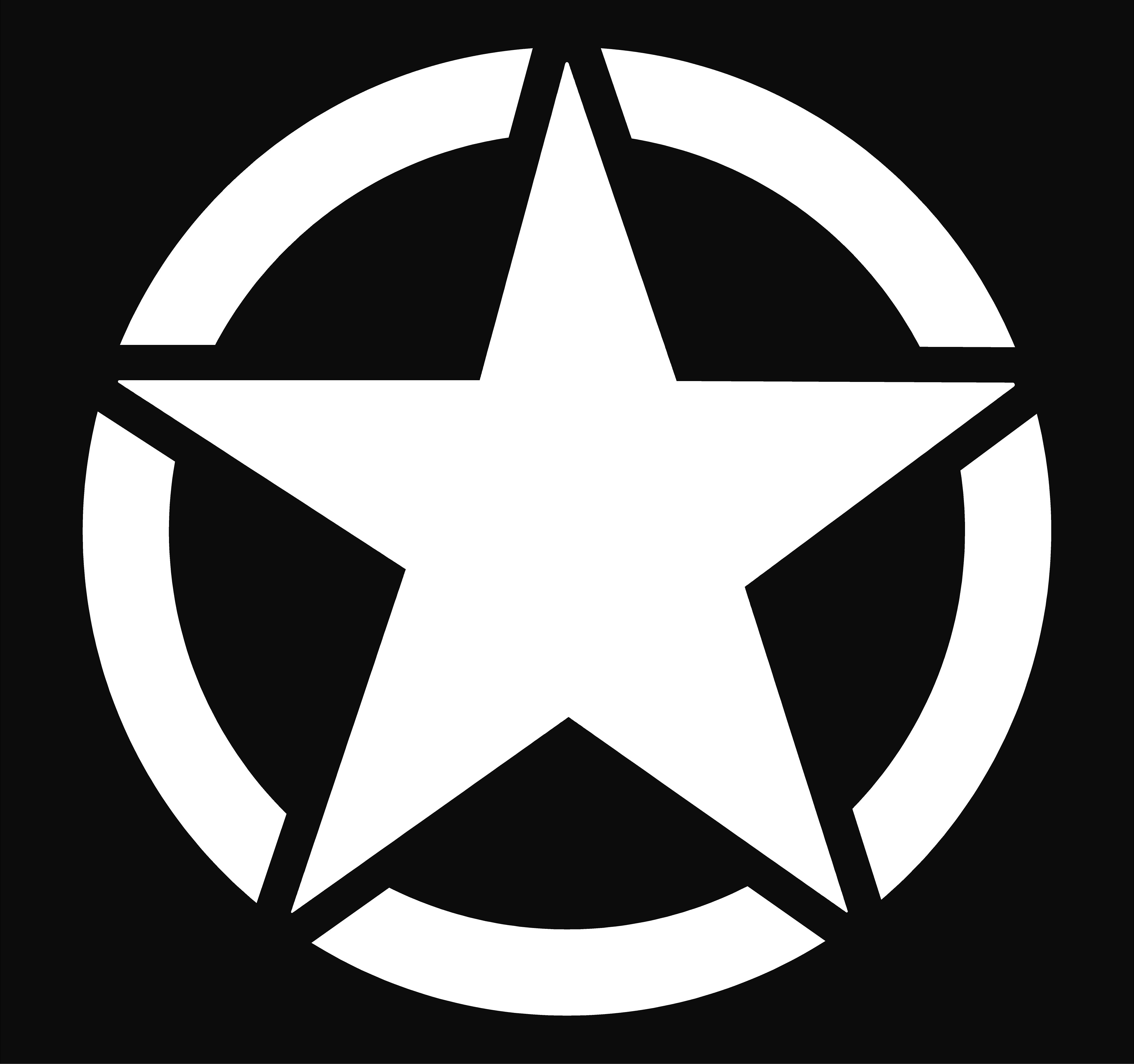 Jeep Freedom Star Hood Decal #3610 | Car Pretty Inc.