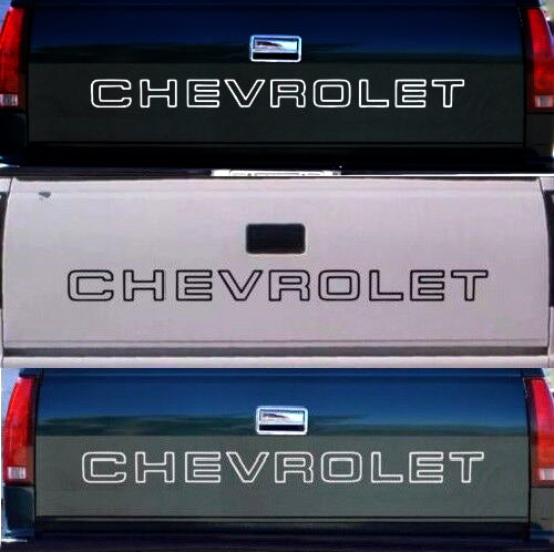 Chevy Tailgate Decal 1988-1998 #3642 | Car Pretty Inc.