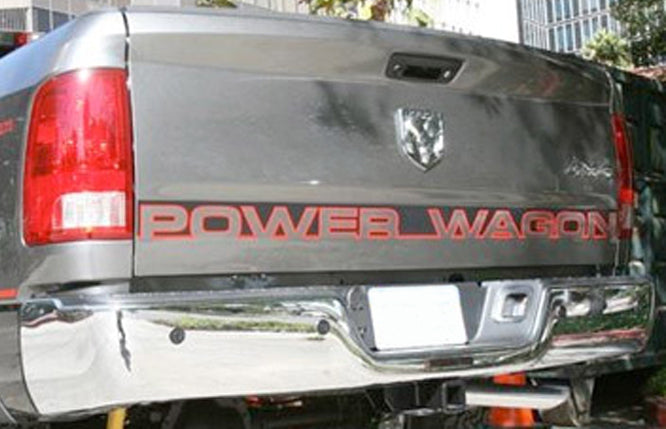 Dodge RAM Power Wagon Hood & Tailgate Decals 2010 #3531 | Car Pretty Inc.
