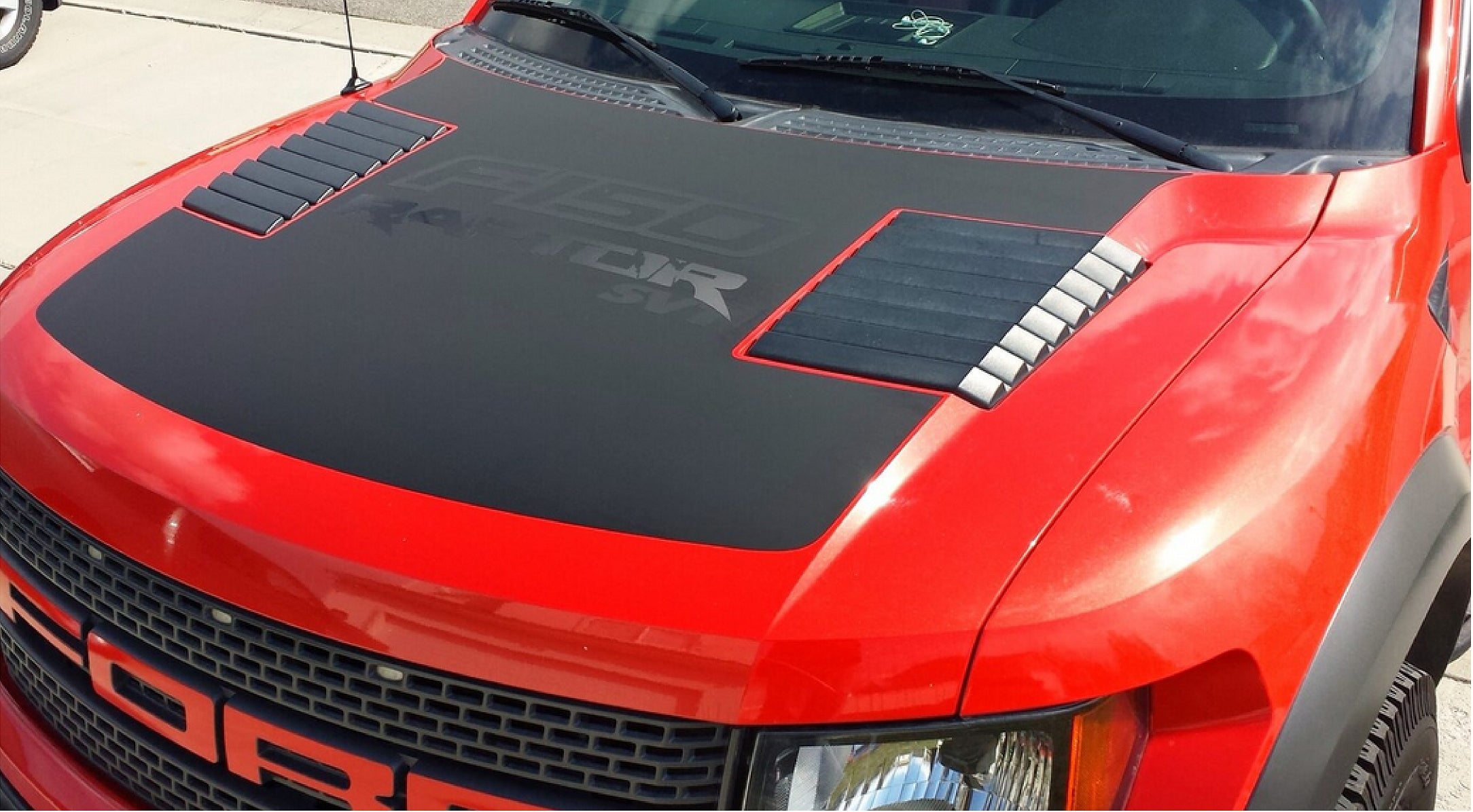 Ford F150 Raptor SVT 1st Gen Hood Decal #3429 | Car Pretty Inc.