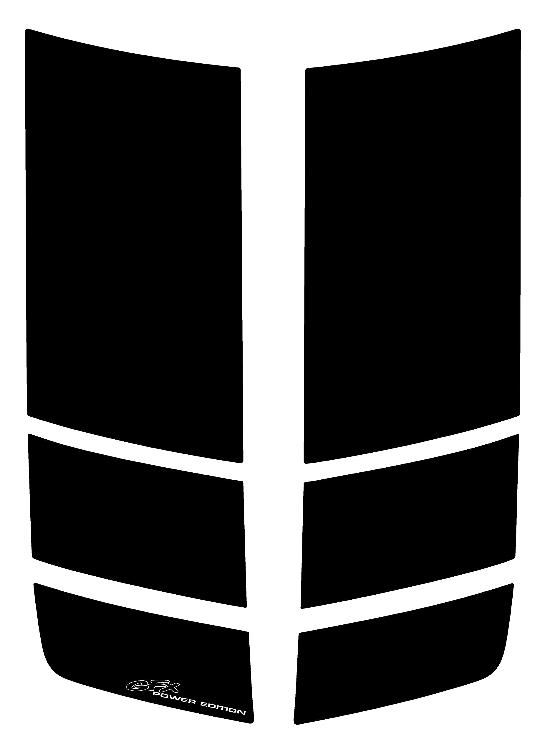 Chevrolet Silverado GFX Hood Decal 2008-2013 #2928_CHEVB | Car Pretty Inc.