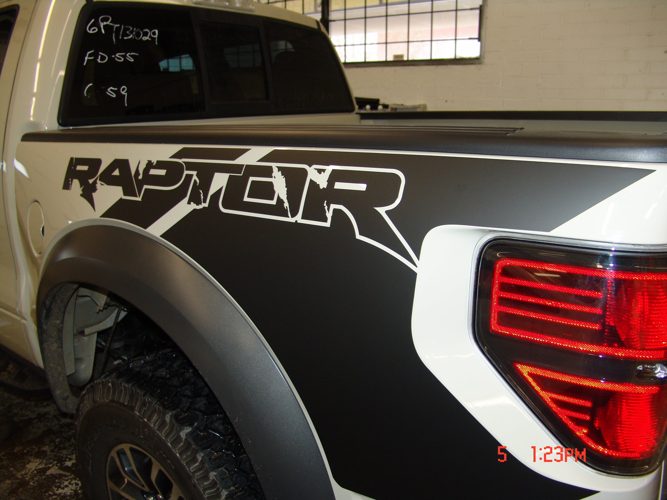 Ford F150 Raptor Boxside Decal 2010-2014 #3371 | Car Pretty Inc.