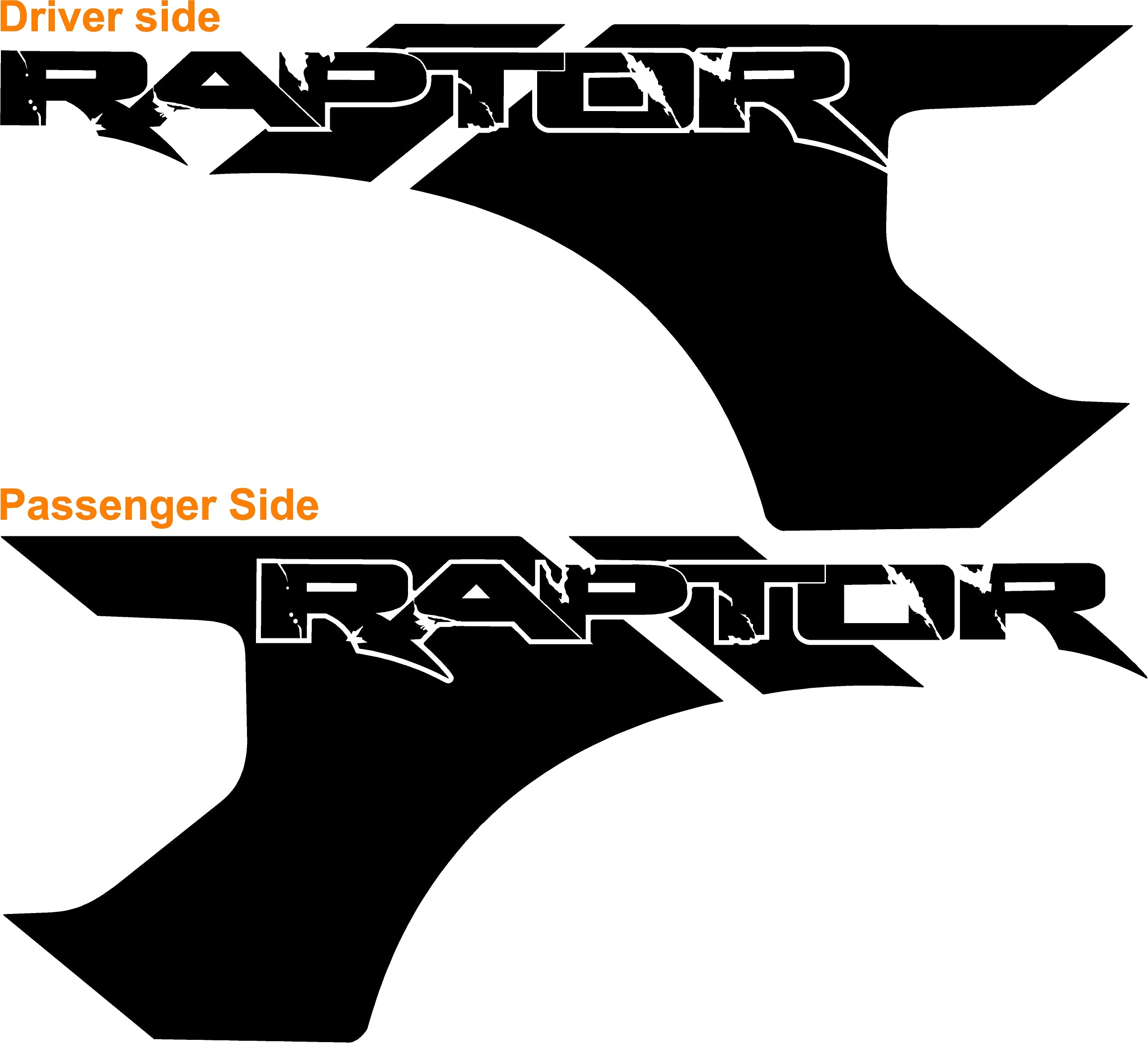 Ford F150 Raptor Boxside Decal 2010-2014 #3371 | Car Pretty Inc.