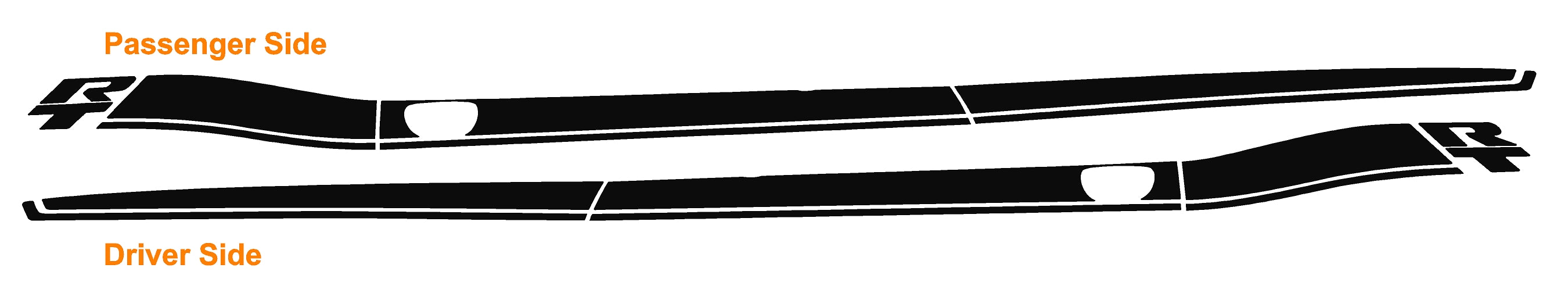 OEM Factory Replica Decals | Car Pretty Inc. Dodge